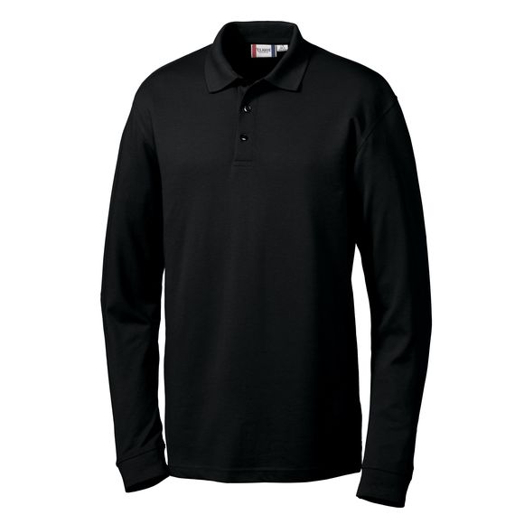 Clique | Shirts | Nwt Clique Black Mens Long Sleeve Evans Polo | Poshmark